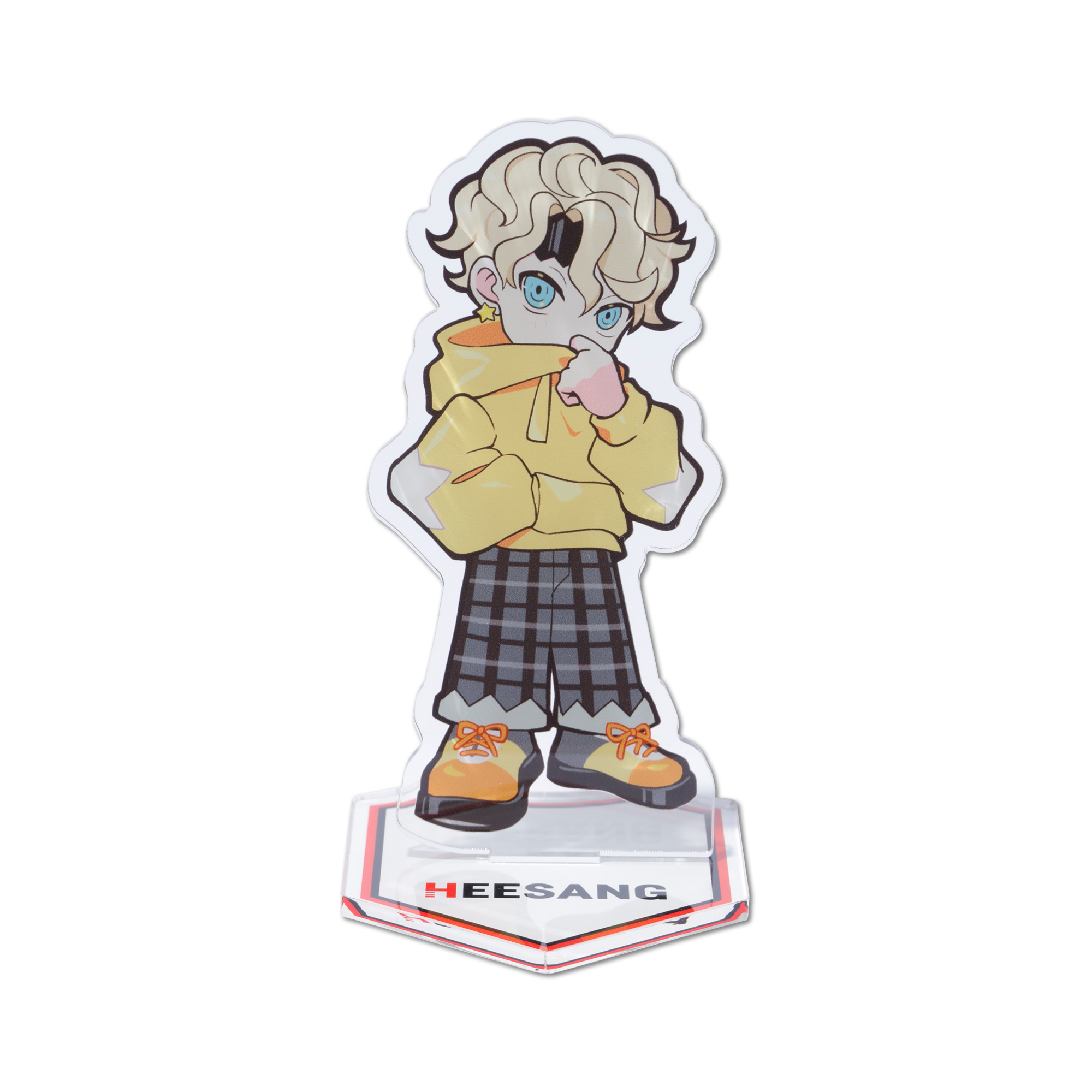 HEESANG ACRYLIC STAND – CRAZY RACCOON