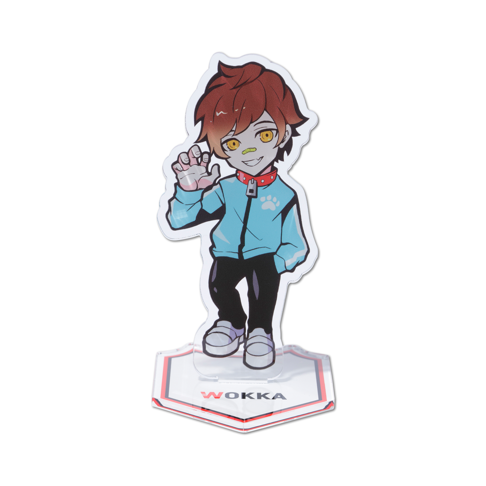 WOKKA ACRYLIC STAND – CRAZY RACCOON