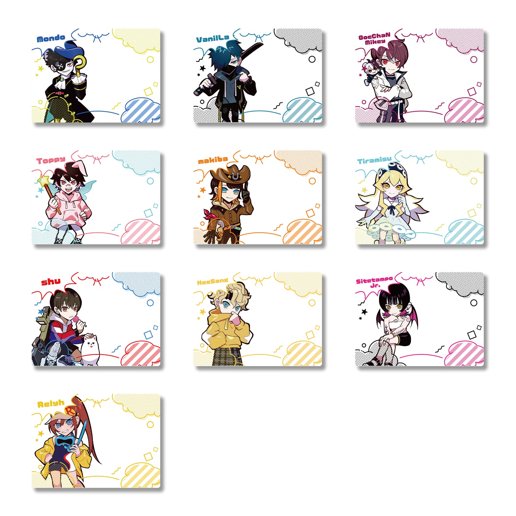 CLEAR CARD – CRAZY RACCOON