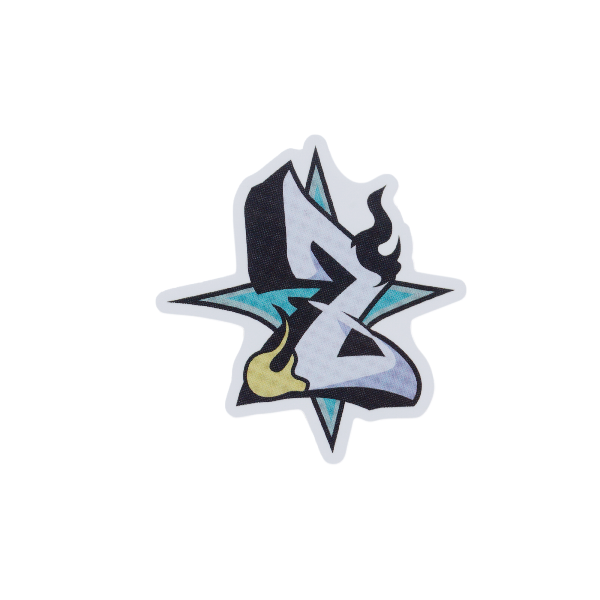 ZEDER ICON STICKER – CRAZY RACCOON